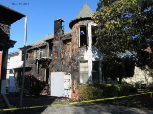 George W. Gates home damaged in fire – Burlingame Historical Society